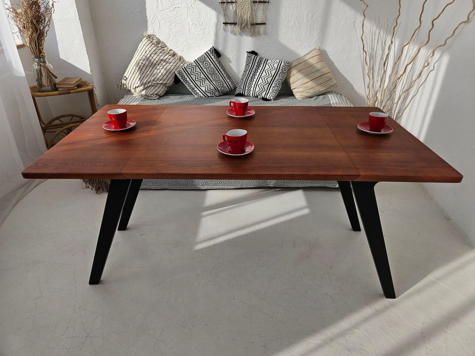 Transformer Table 2-in-1: Dining & Coffee Table – Compact Folding ...