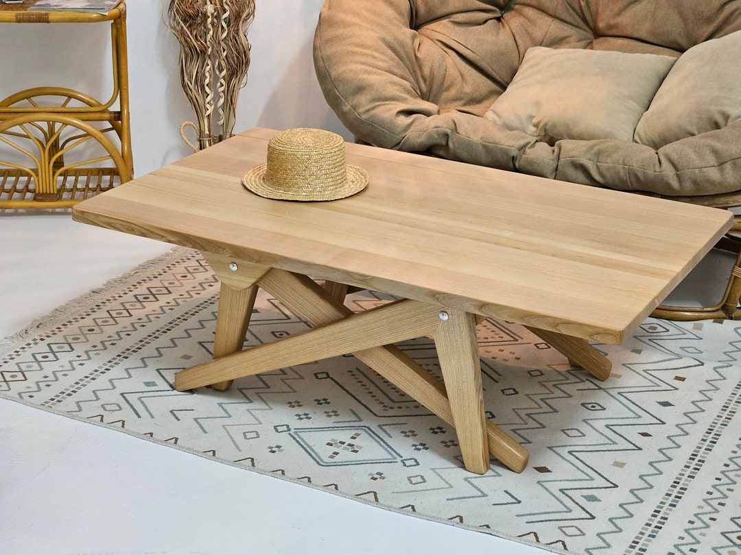 Transformer Table 2in1 Dining/coffee | Natural Wood | Coffee Table ...