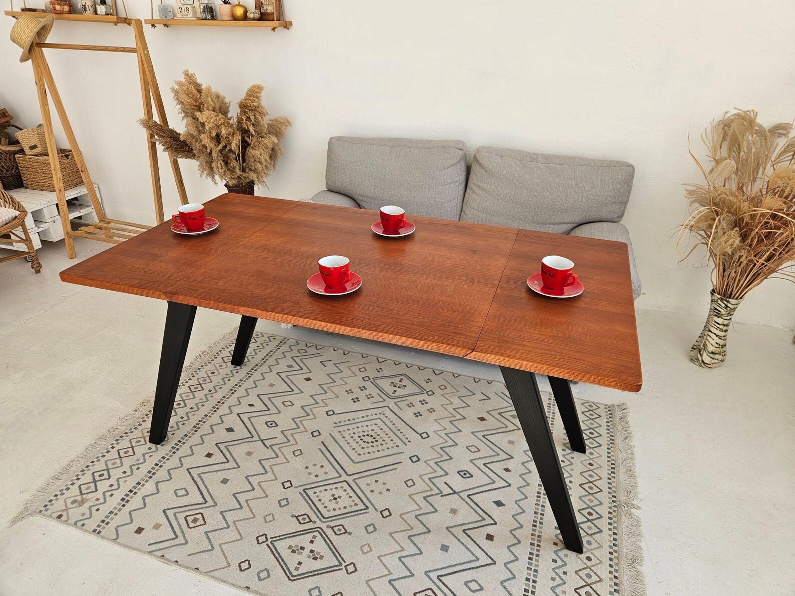 Transformer Table 2-in-1: Dining & Coffee Table – Compact Folding ...
