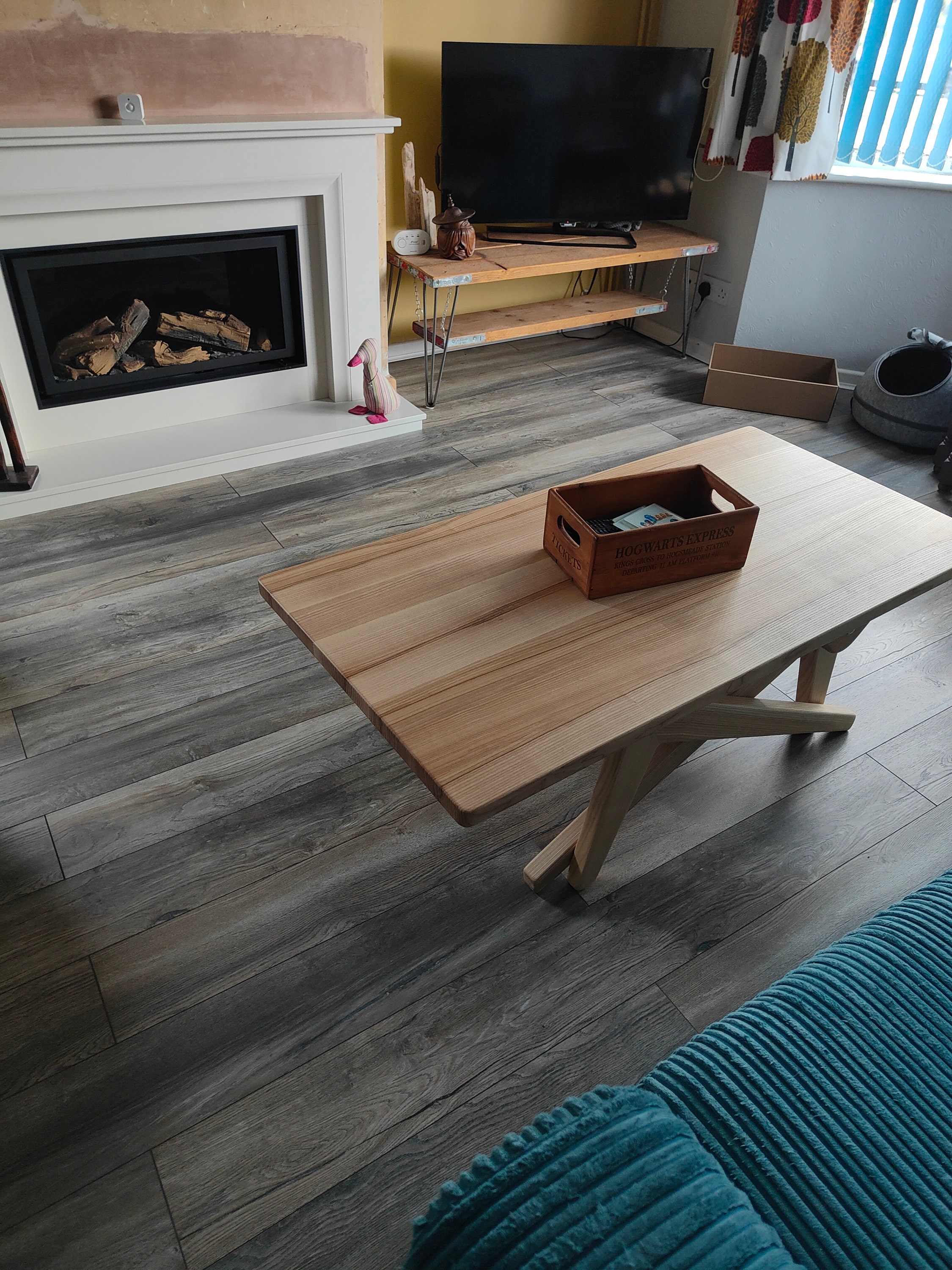 Transformer Table 2in1 Dining/coffee Natural Wood Coffee - Etsy