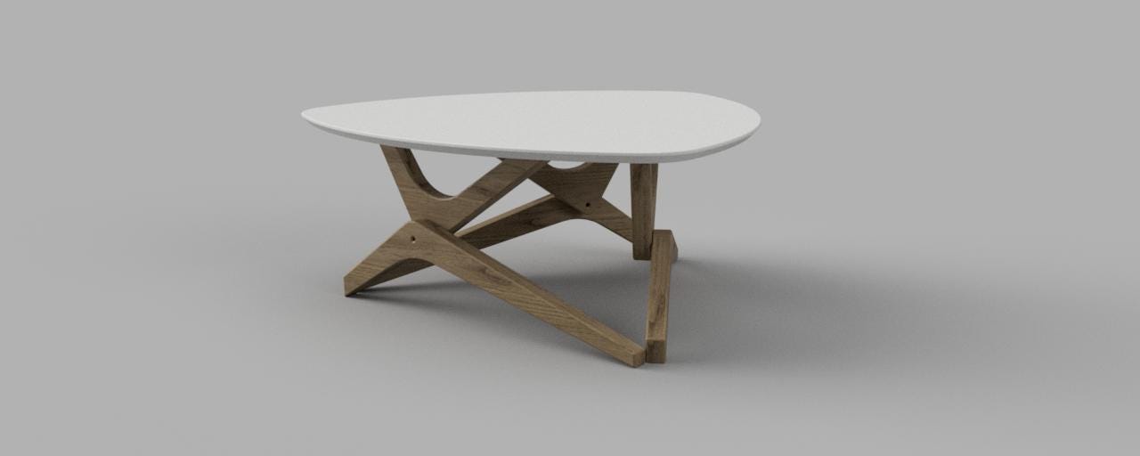 2-in-1 Transformer Coffee Table | Oval Table | Plectrum Table ...