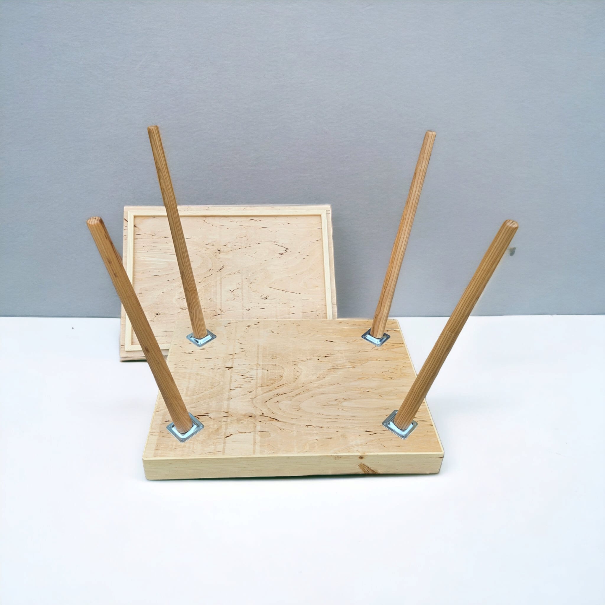 Jungian Sand Therapy Natural Wood Montessori Sandbox With Lid and Legs ...