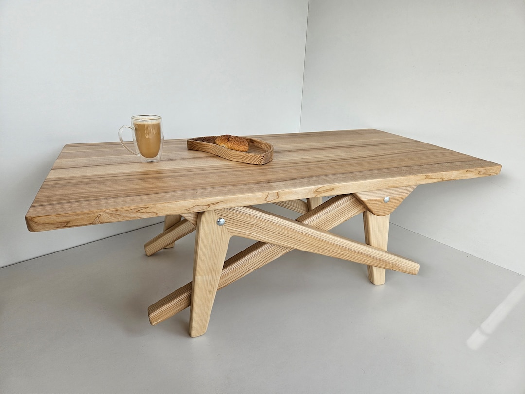 Transformation Table 2in1 Dining/coffee | Natural Solid Wood | Coffee ...