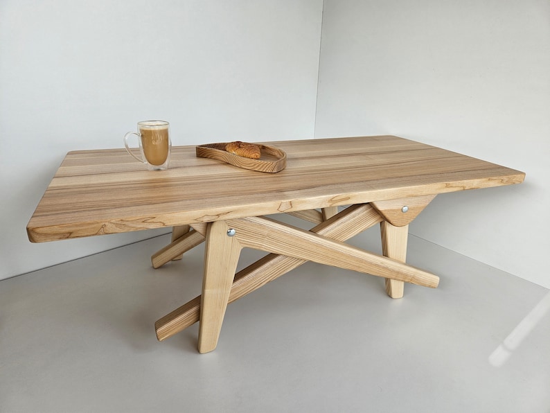 Transformation Table 2in1 Dining/coffee | Natural Solid Wood | Coffee ...