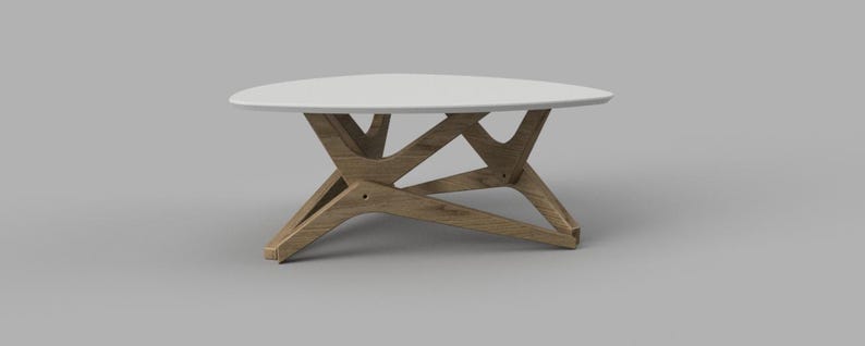 2-in-1 Transformer Coffee Table | Oval Table | Plectrum Table ...