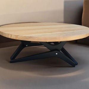 Round Transformer Table 2-in-1 – Coffee & Dining Table – Adjustable ...