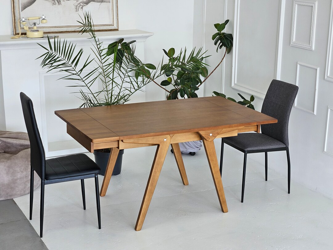 Folding Table-transformer With Height Adjustment | Table-transformer 4 ...