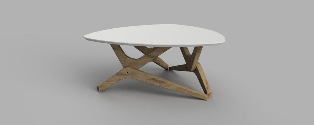 2-in-1 Transformer Coffee Table | Oval Table | Plectrum Table ...