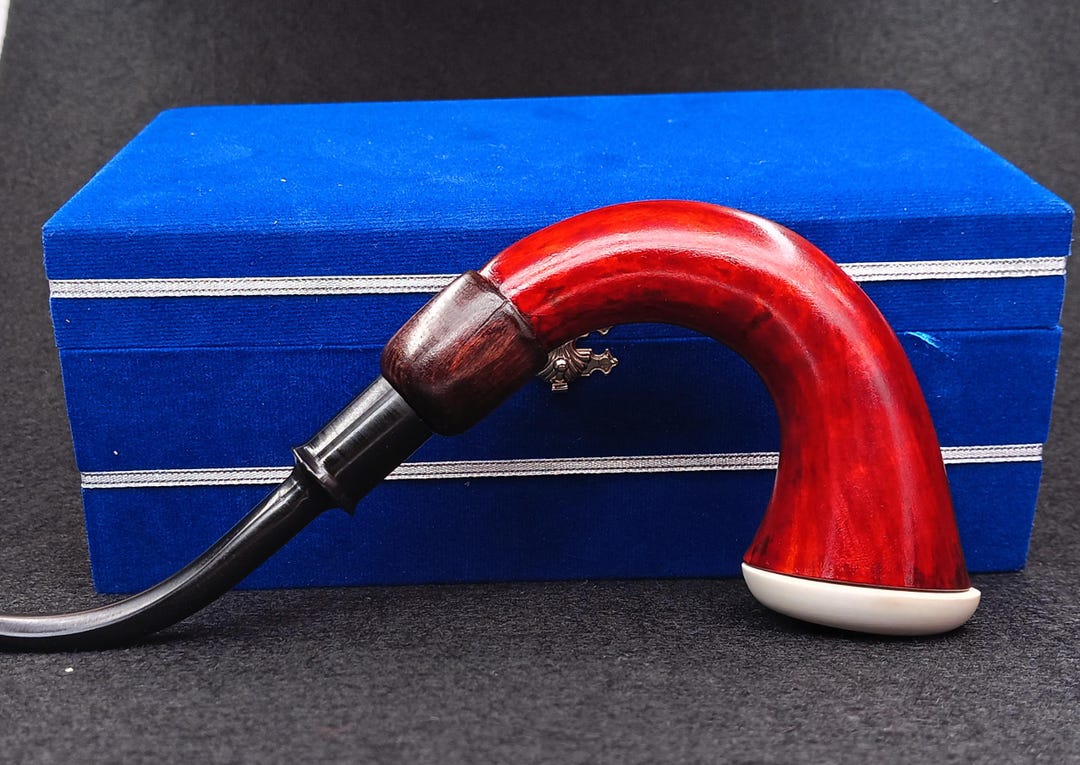 African Gourd Calabash Pipe, Smooth Calabash Pipe, Turkish Pipe ...