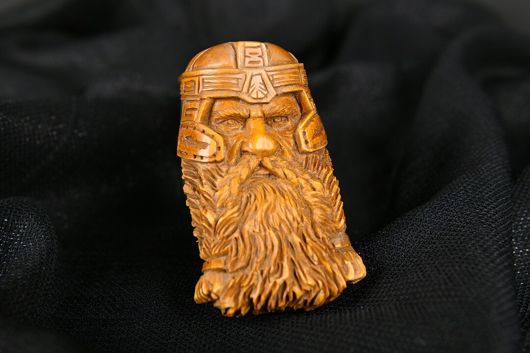 Gimli Meerschaum Pipe, Lord of the Rings Pipe, Block Meerschaum ...