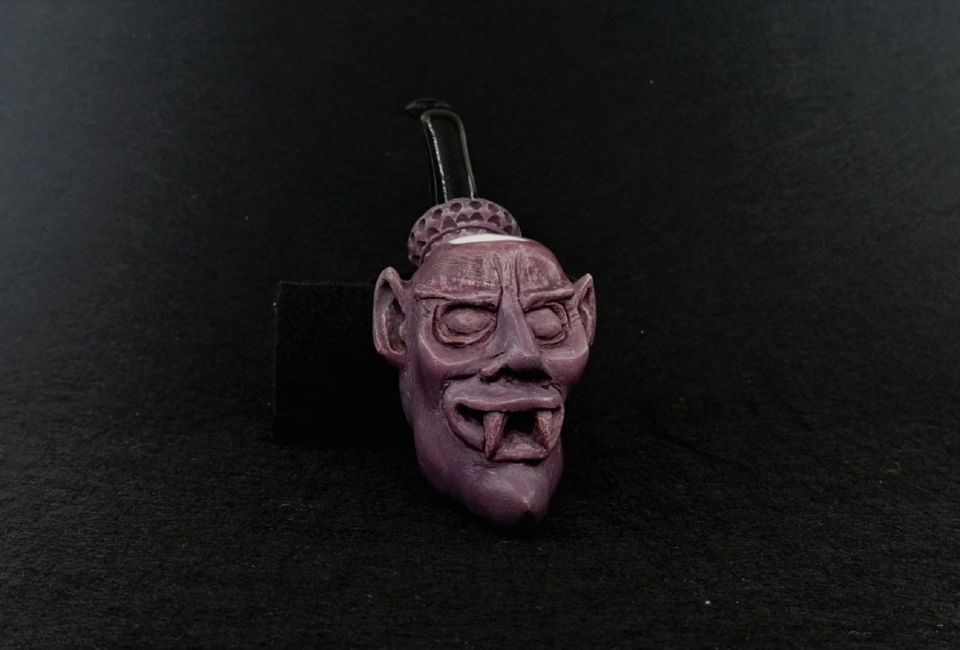 Custom Goblin Pipe, Scary Goblin Meerschaum, Meerschaum Pipe, Turkish ...