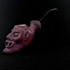 Custom Goblin Pipe, Scary Goblin Meerschaum, Meerschaum Pipe, Turkish ...