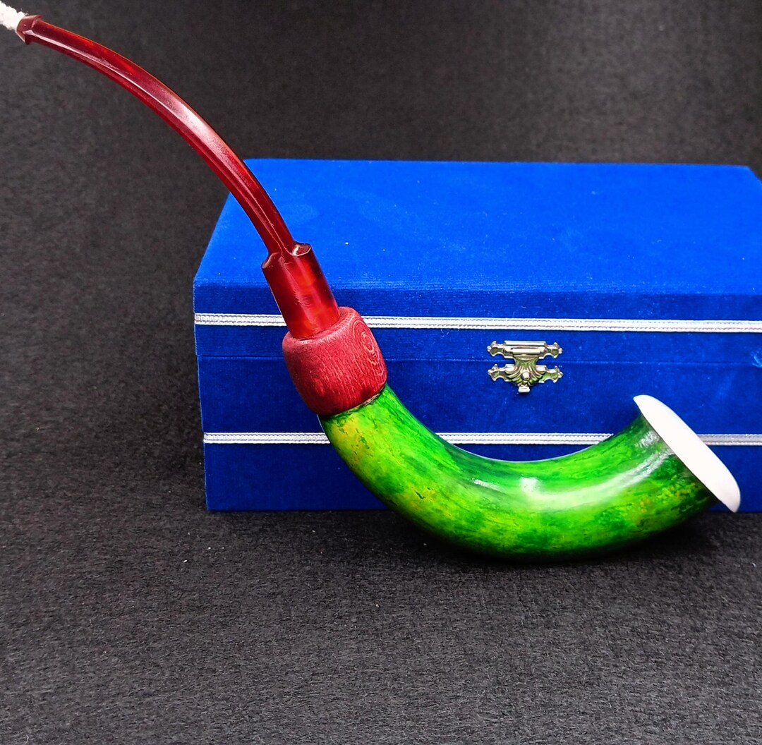 African Gourd Calabash Pipe, Smooth Calabash Pipe, Turkish Pipe ...