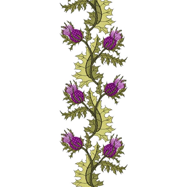 Thistle Pattern - Etsy