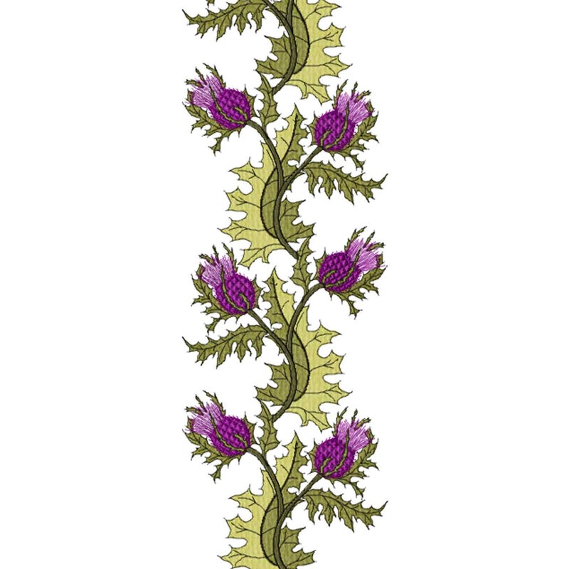 Thistle Pattern - Etsy
