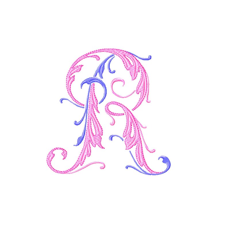 Monogram Font Design - Etsy