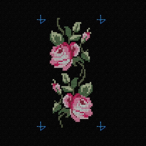 Roses Machine Embroidery Designs for Mask Flowers Cross Stitch - Etsy