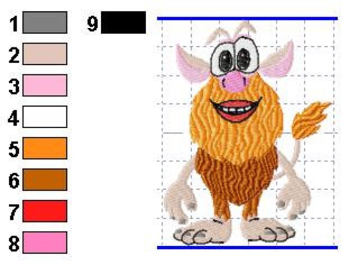 Monster Machine Embroidery Design | Etsy