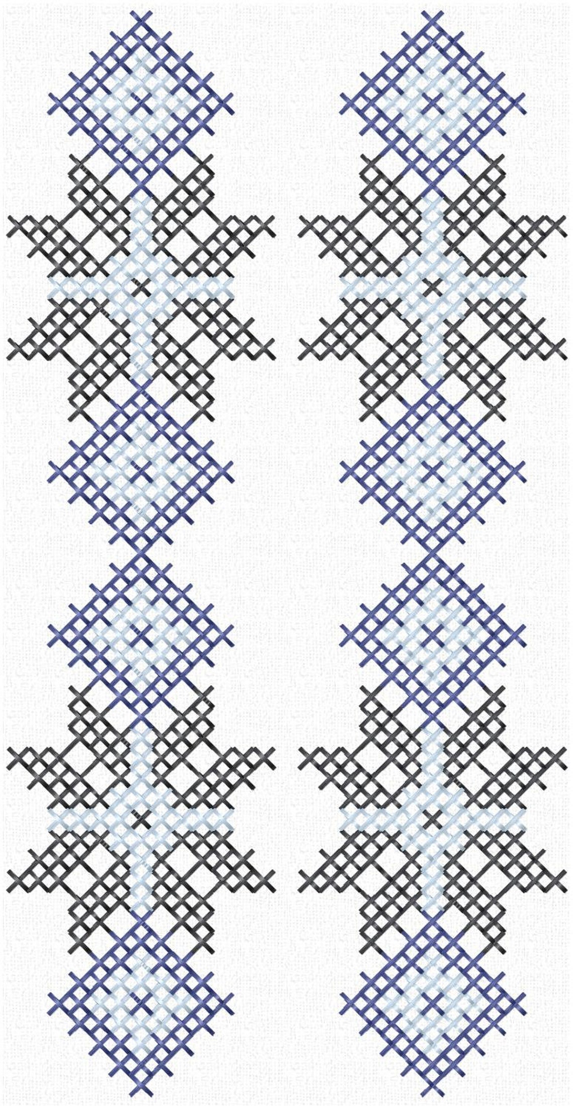 Geometric Machine Embroidery Designs Folk Ukrainian Ornaments | Etsy