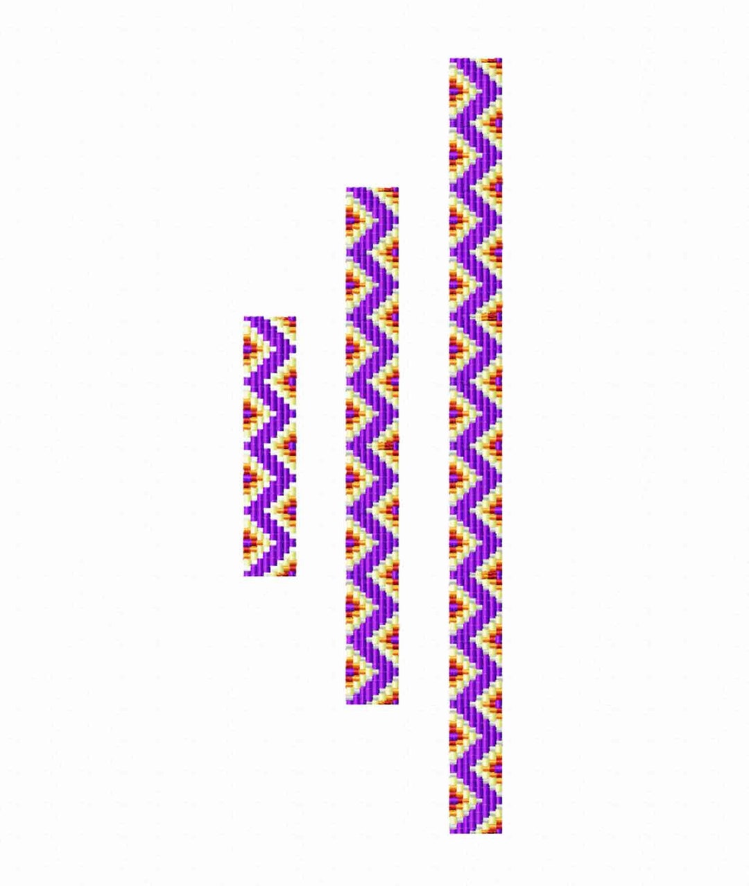 Machine Embroidery Designs. Folk Border Pattern. Set Digital Files - Etsy