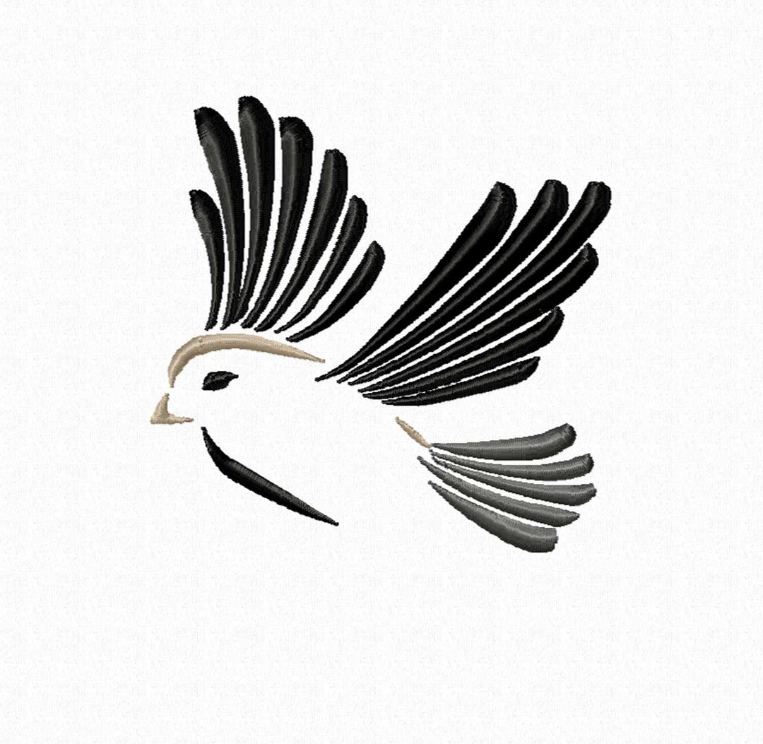 Machine Embroidery Pattern for Face Mask. Bird Design Set 4 Size. - Etsy