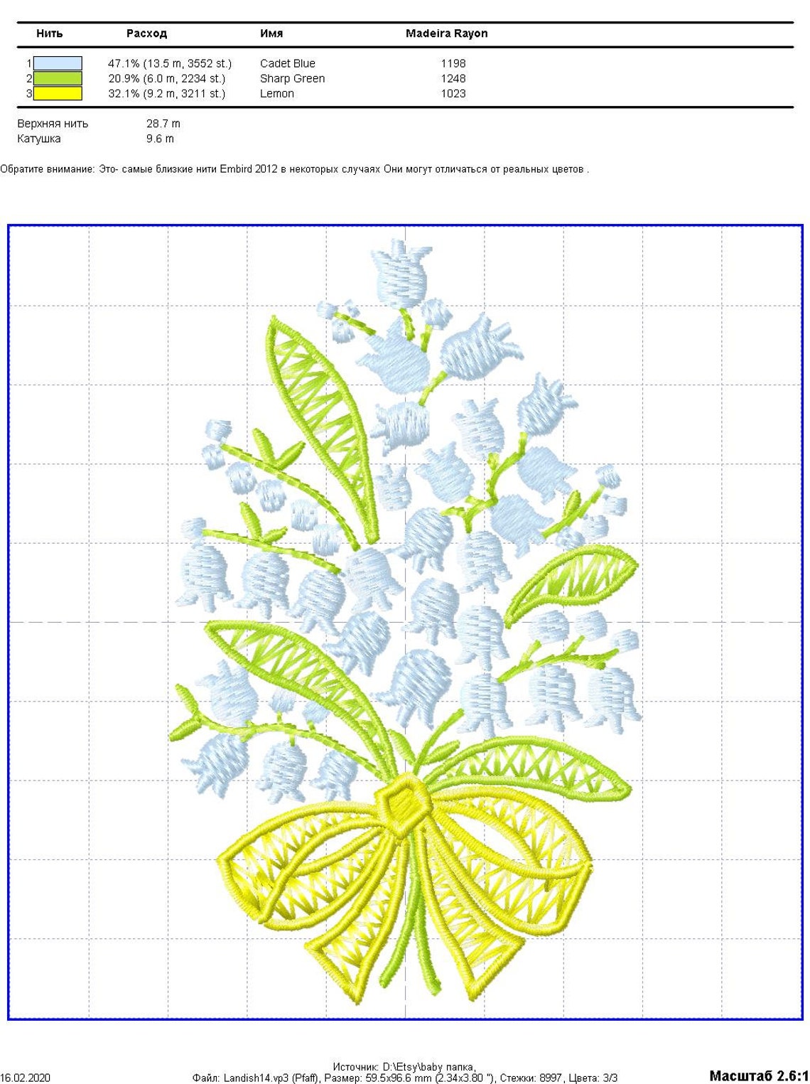 Bouquet of Flowers Machine Embroidery Design Digital - Etsy