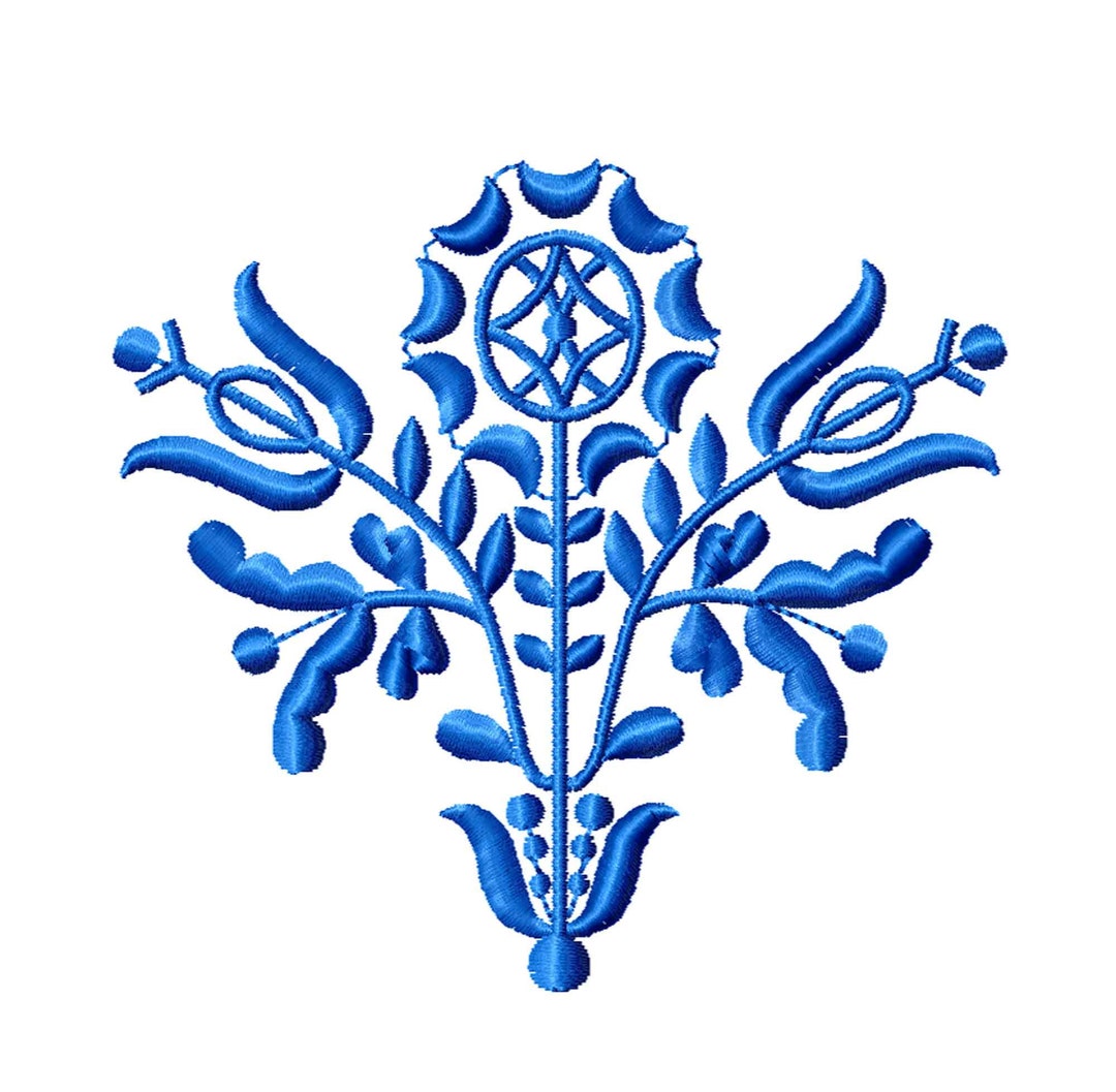 Folk Machine Embroidery Design Ethnic Digital Pattern. Sketch ...