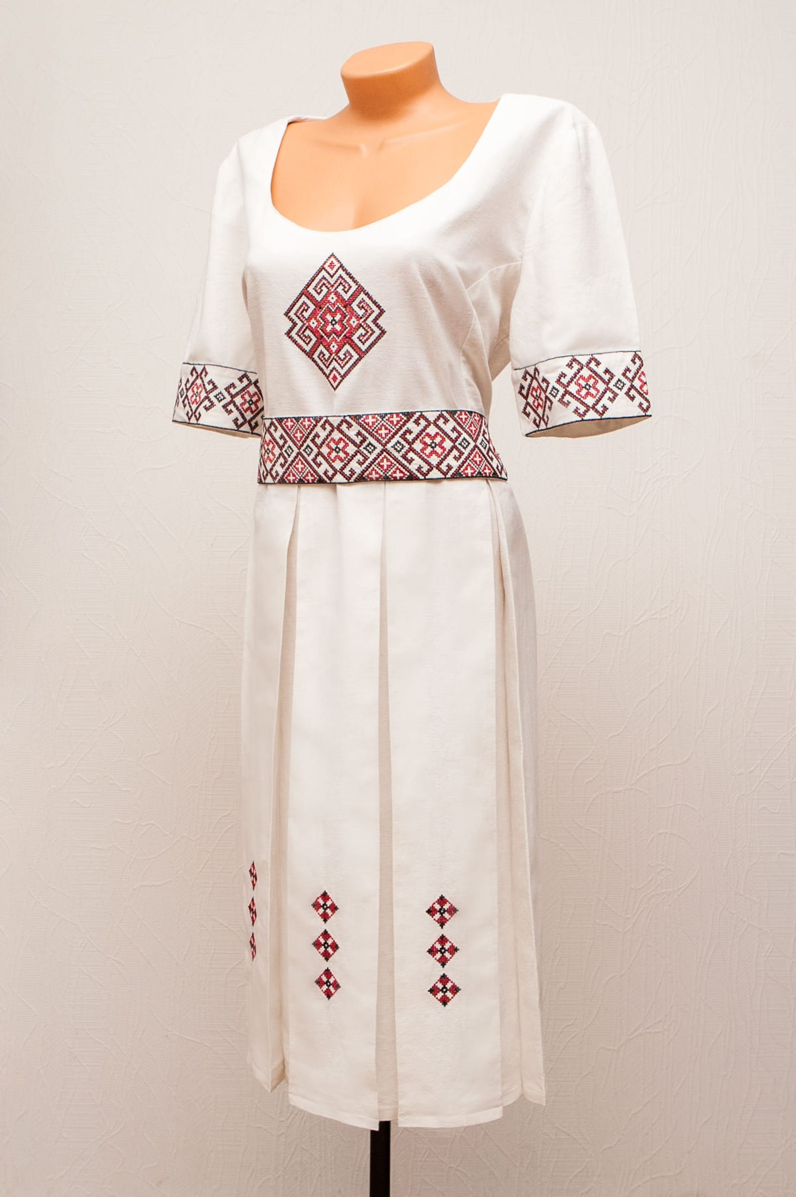 Machine Embroidery Cross Stitch Design Folk Ethnic Pattern. | Etsy