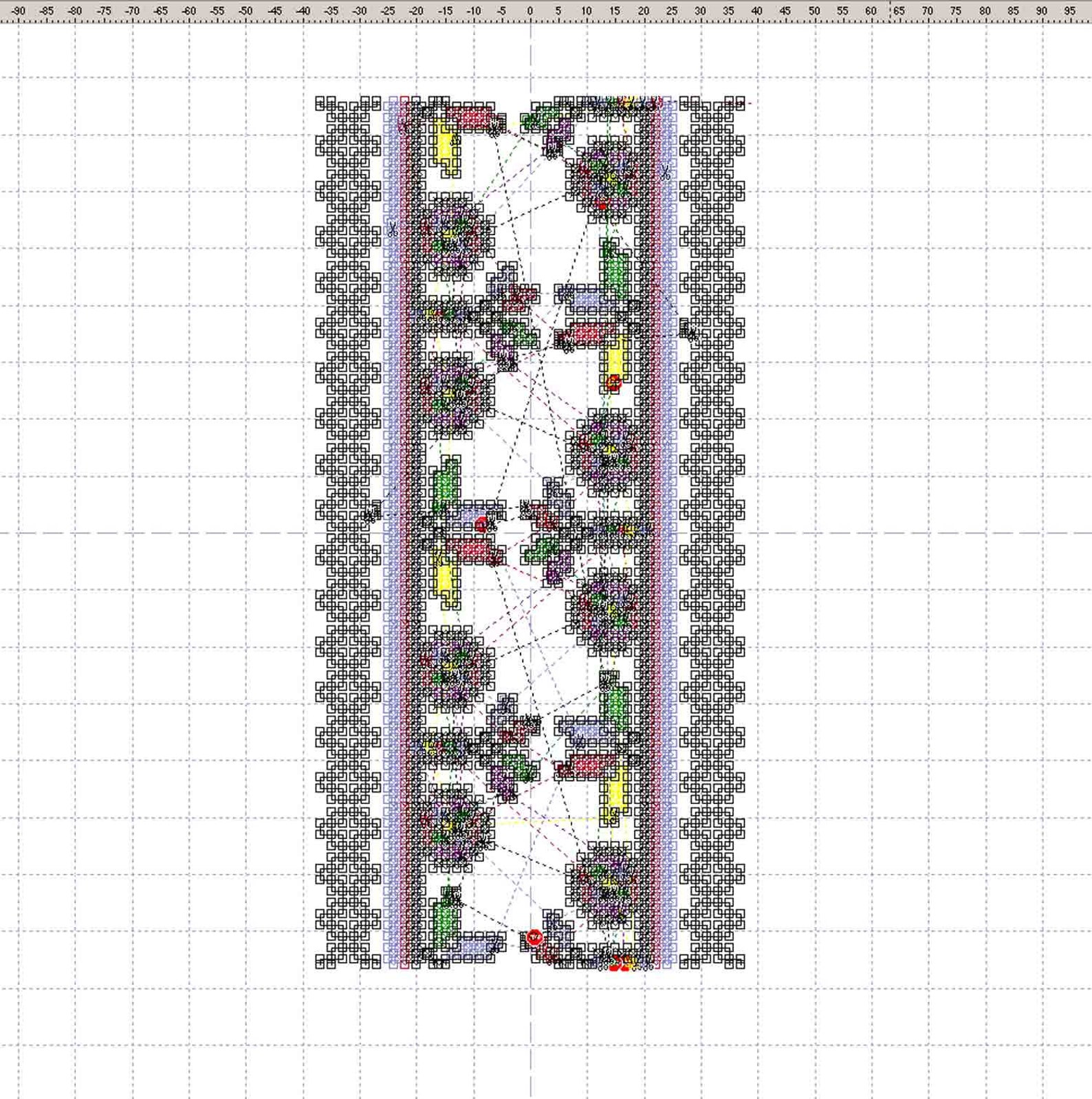 Folk Machine Embroidery Design Set Cross Stitch Pattern. | Etsy