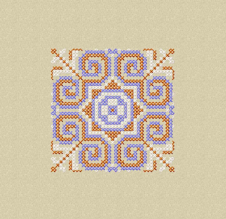 Embroidery Design. Hand Cross Stitch Pattern. Set Embroidery - Etsy