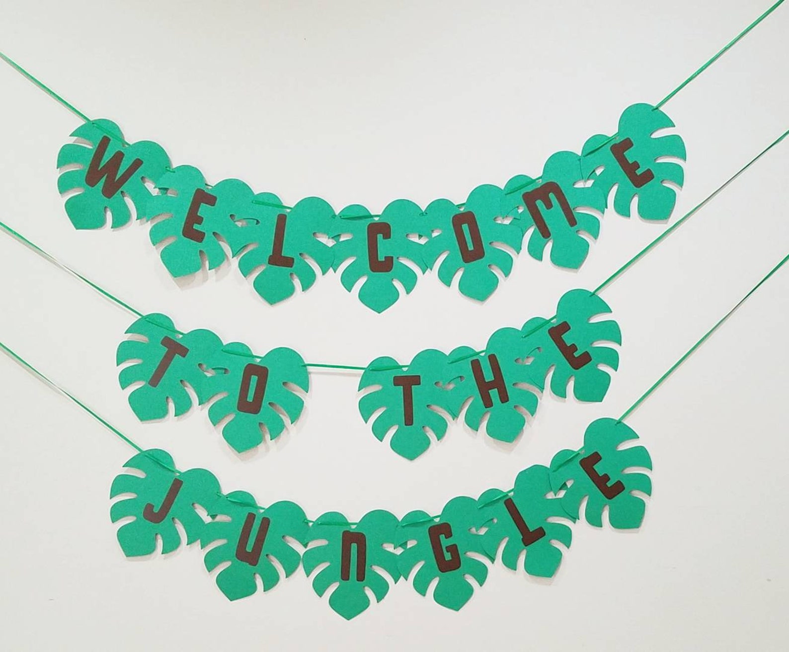 Welcome to the Jungle Banner - Etsy