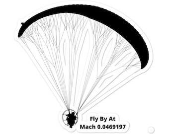 Low Flying Aircraft Sticker Aviation Sticker Ultralight - Etsy