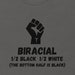 Biracial Pride Short-sleeve Unisex T-shirt, Mixed Race Shirt ...