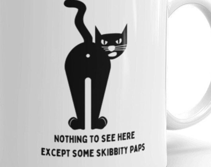 Skibbity Pap Cat Paw Bubble-free Stickers Funny Cat Stickers - Etsy