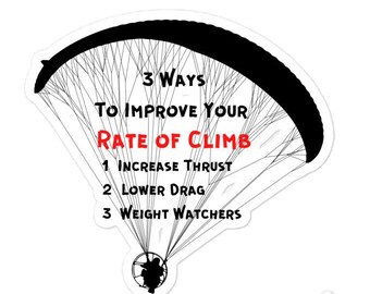 Low Flying Aircraft Sticker Aviation Sticker Ultralight - Etsy