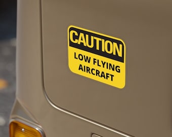 Low Flying Aircraft Sticker Aviation Sticker Ultralight - Etsy
