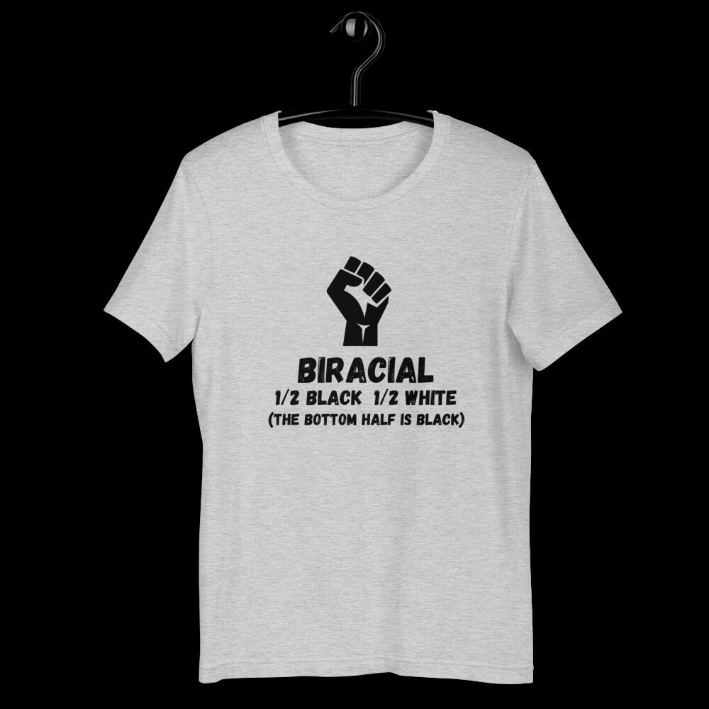 Biracial Pride Short-sleeve Unisex T-shirt Mixed Race Shirt - Etsy