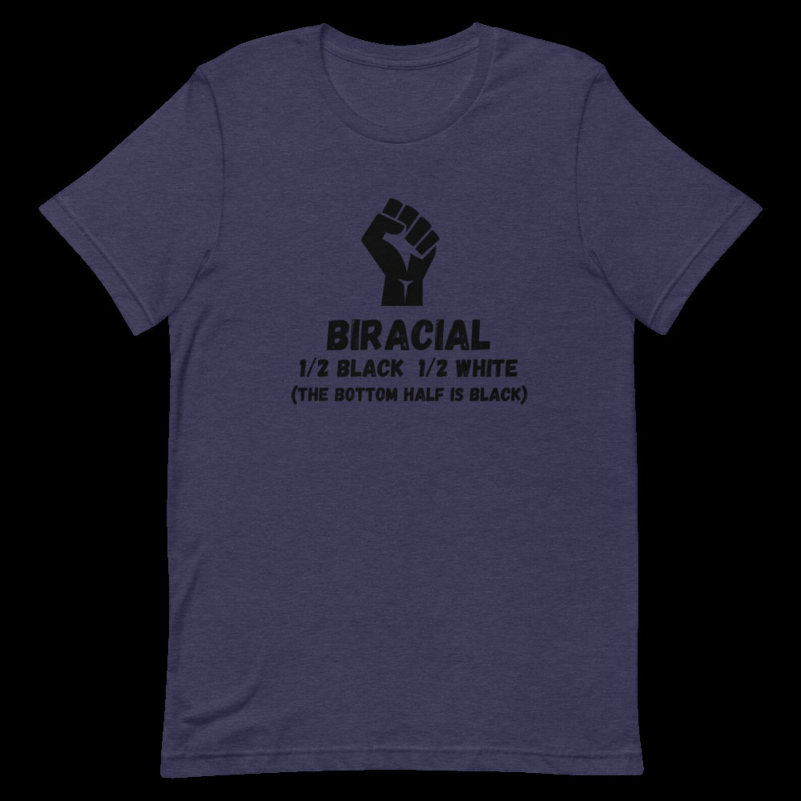 Biracial Pride Short-sleeve Unisex T-shirt Mixed Race Shirt - Etsy