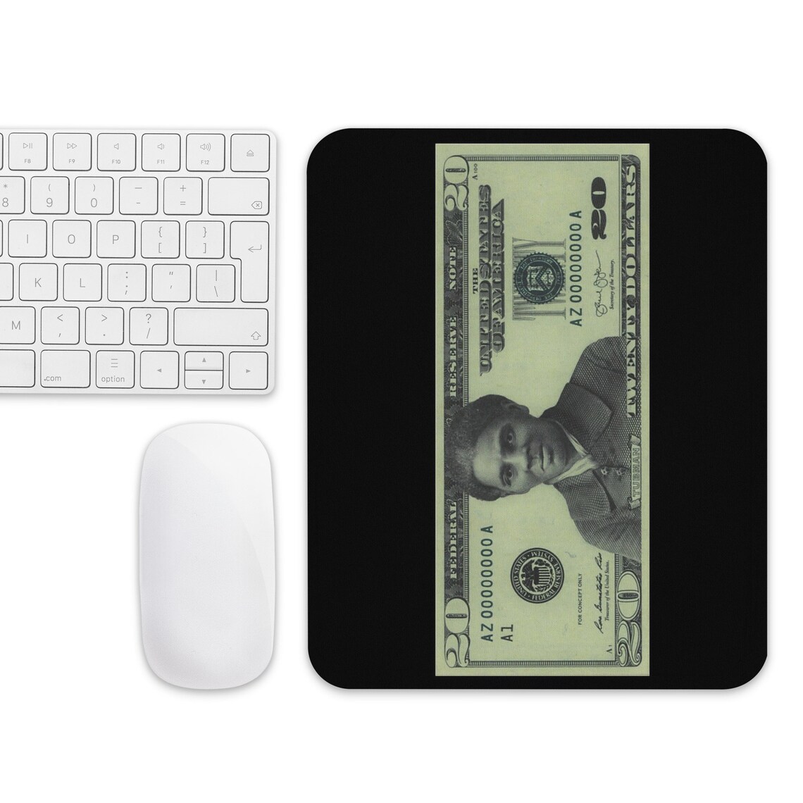 Harriet Tubman 20 Dollar Bill Mouse Pad Black History Mouse - Etsy