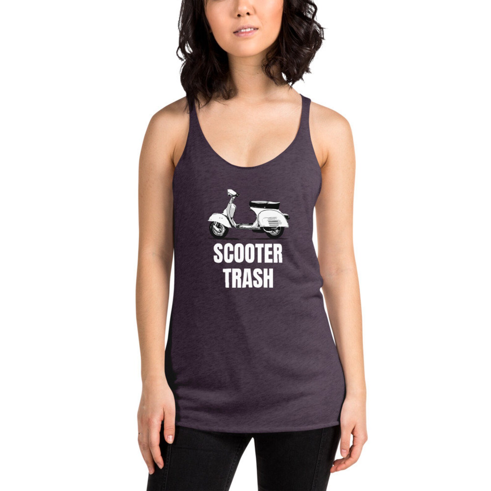 Scooter Trash Women's Racerback Tank - Etsy