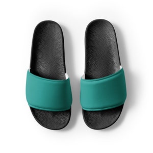 Women's Teal Slides - Etsy