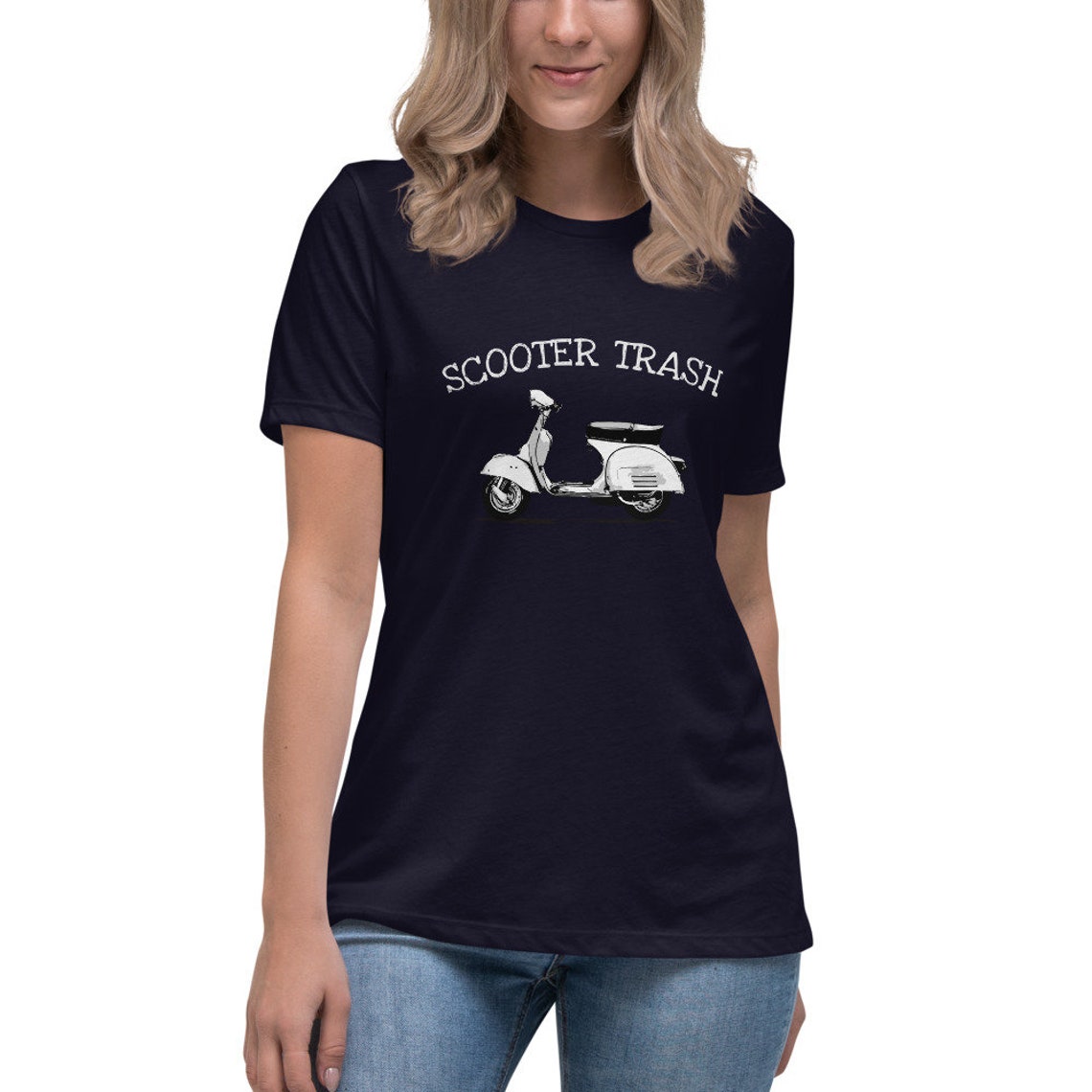 Scooter Trash Women's Relaxed T-shirt - Etsy