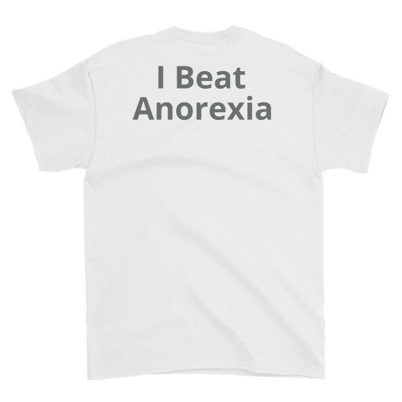 I Beat Anorexia T-shirt available in Sizes XL-5XL - Etsy