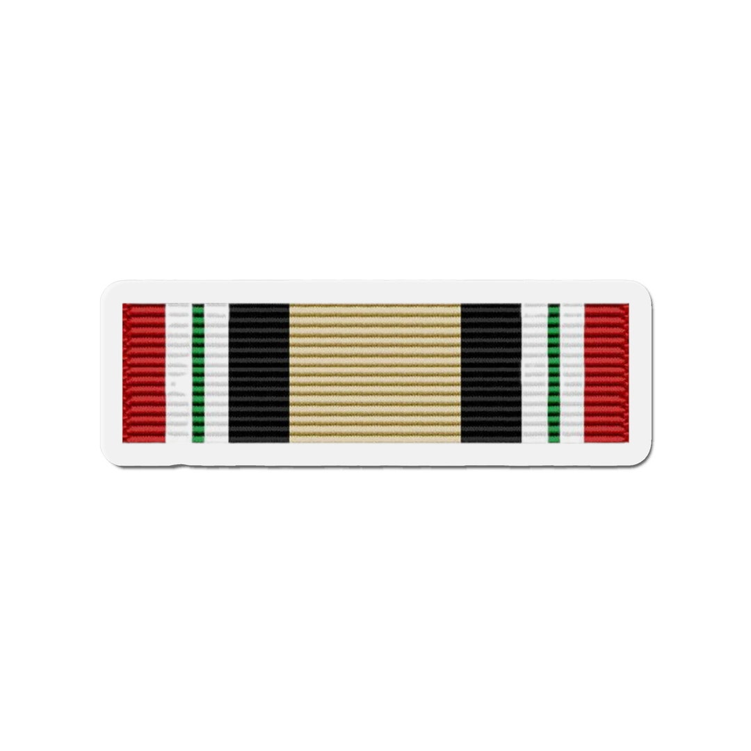 Iraq Service Ribbon Die-cut Refrigerator Magnets, Military Service ...
