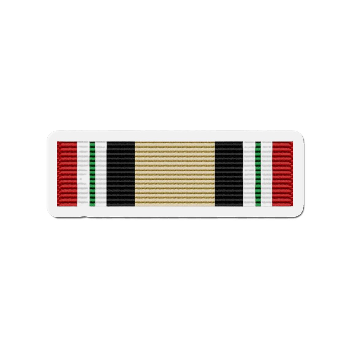 Iraq Service Ribbon Die-cut Refrigerator Magnets Military - Etsy