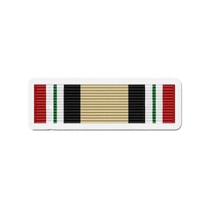 Iraq Service Ribbon Die-cut Refrigerator Magnets, Military Service ...