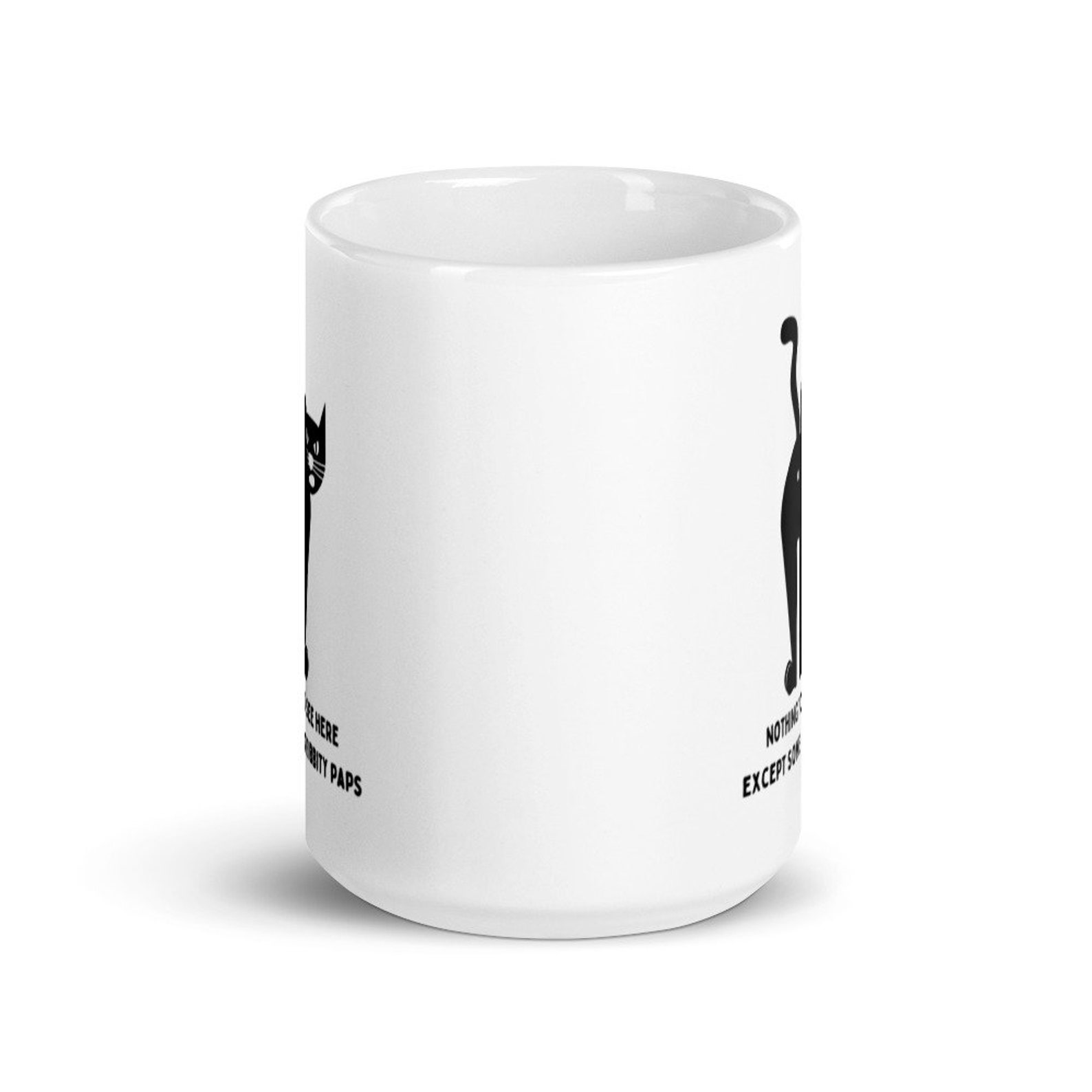 Nothing to See Here Except Some Skibbity Paps White Glossy - Etsy