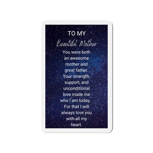 Mom Appreciation Refrigerator Magnet, Gift for Mom, Gift for Mother ...