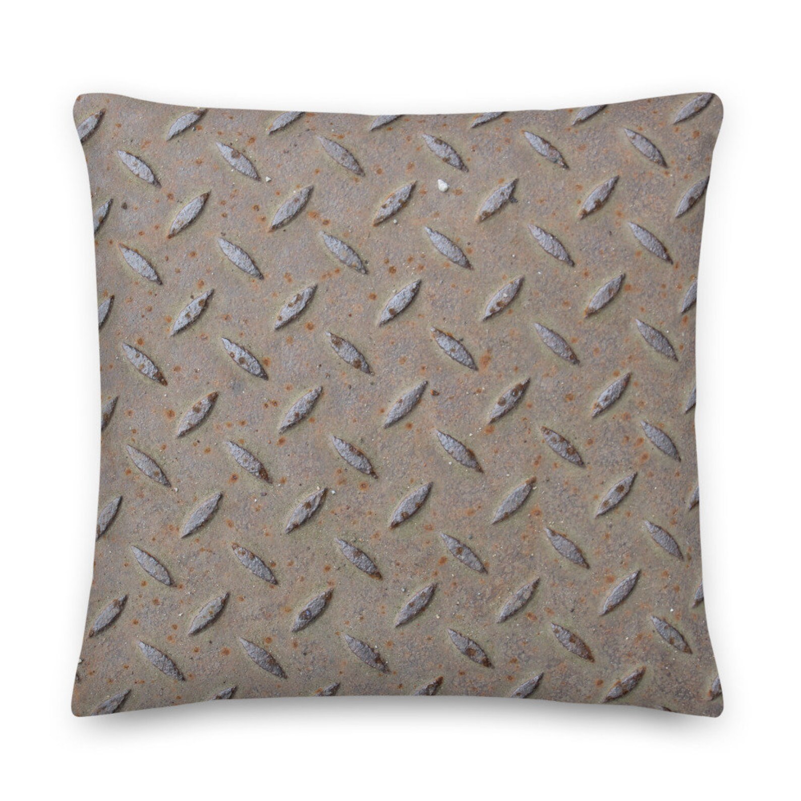 Steel Plate Design Premium Pillow Masculine Pillow Novelty - Etsy