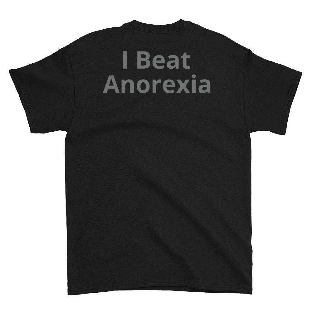 I Beat Anorexia T-shirt available in Sizes XL-5XL - Etsy